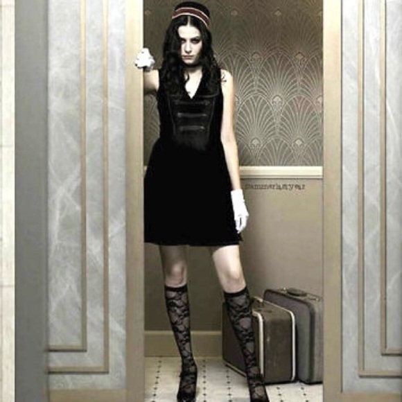 Hot Topic | Dresses | American Horror Story Hot Topic Velvet Bellhop ...